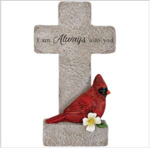 With You Cardinal Cross | Rome Inspirations